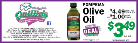 Quillin's Quality Foods | Quillin's 9 Convenient Locations
